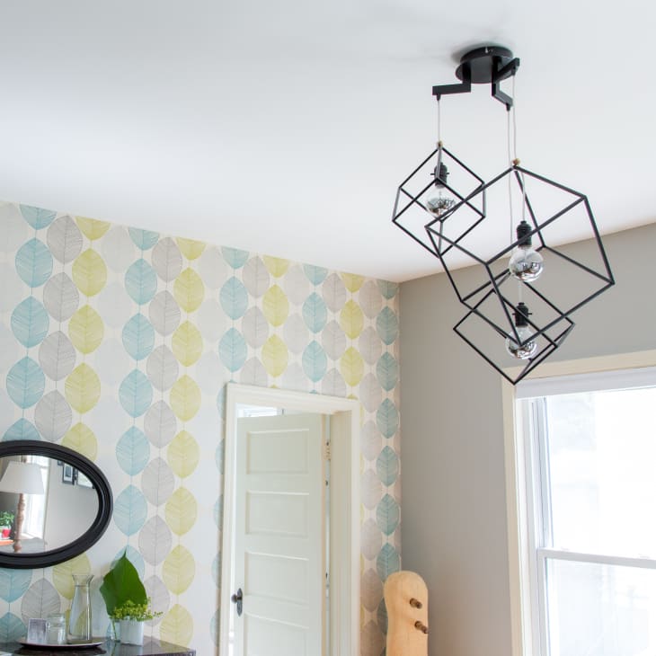 DIY Modern Cube Light Fixture Inspiration | Apartment Therapy