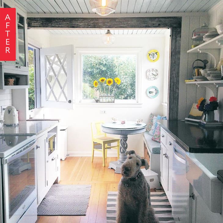 Before & After: A Charming DIY Kitchen Update for Under $5k | Apartment ...