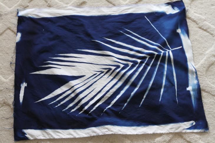 How To Make Cyanotype Textiles and Fabrics | Apartment Therapy