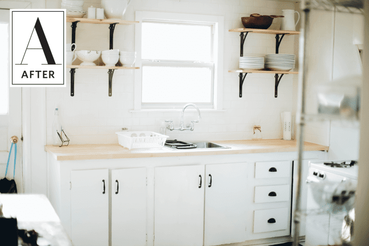 Before & After: A DIY Home Upgrade Under a Time Crunch | Apartment Therapy
