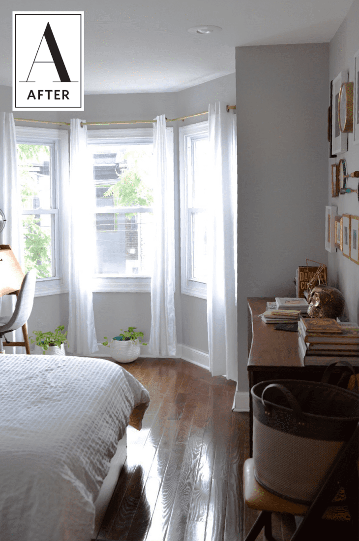 Before & After: A Basic-Guy-Style Bedroom Goes Simple Scandi-Chic ...