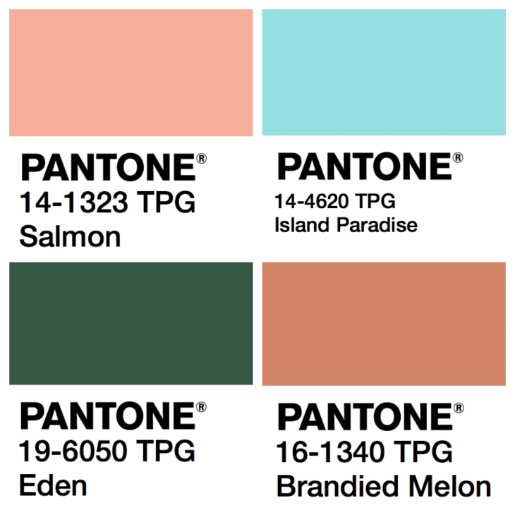 Pantone Colors of Travel Study 2018 | Apartment Therapy