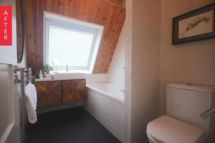 Before & After: Perfecting a Pine Bathroom | Apartment Therapy