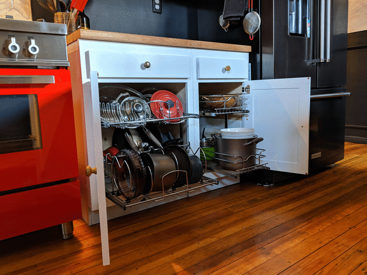 Cookware Organizing Idea - Dream Kitchen Cabinets | The Kitchn