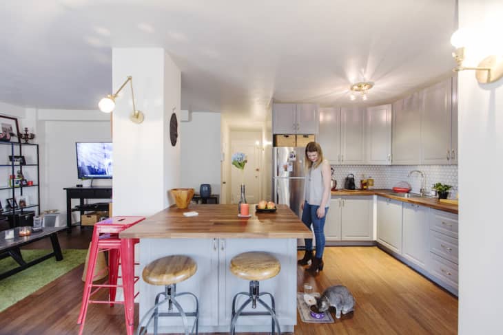 Before & After: A Dingy Brooklyn Kitchen Brightens Up | Apartment Therapy
