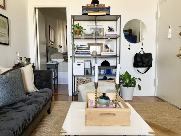 Small Modern Farmhouse Style NYC Rental Apartment | Apartment Therapy
