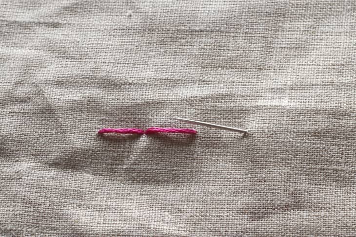 How to Sew Basic Stitches: 6 Stitch Photo Tutorials | Apartment Therapy