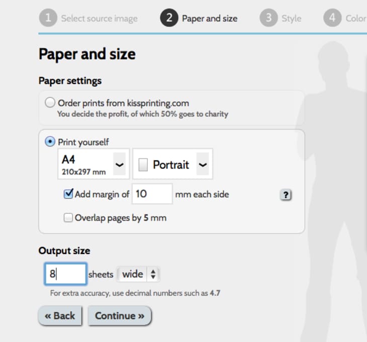 How To Use The Rasterbator to Create Large Scale Wall Art | Apartment ...