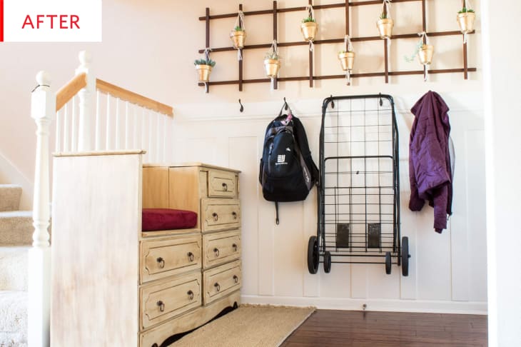 Messy Entryway Makeover | Apartment Therapy