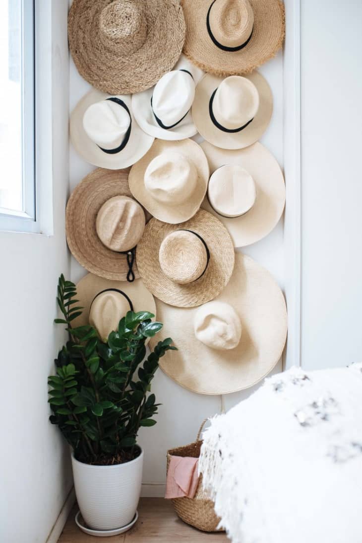 Ideas For Hanging Displaying Hats Apartment Therapy