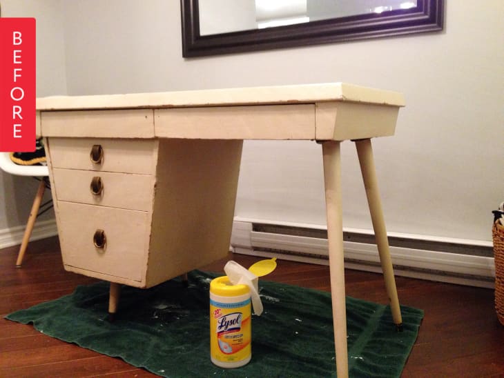 Before & After: An Abandoned Desk Gets a Second Life | Apartment Therapy