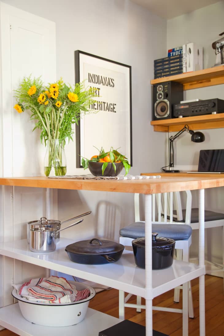 A Kitchen Island, More Storage, and a Home Office Workspace… All In One ...