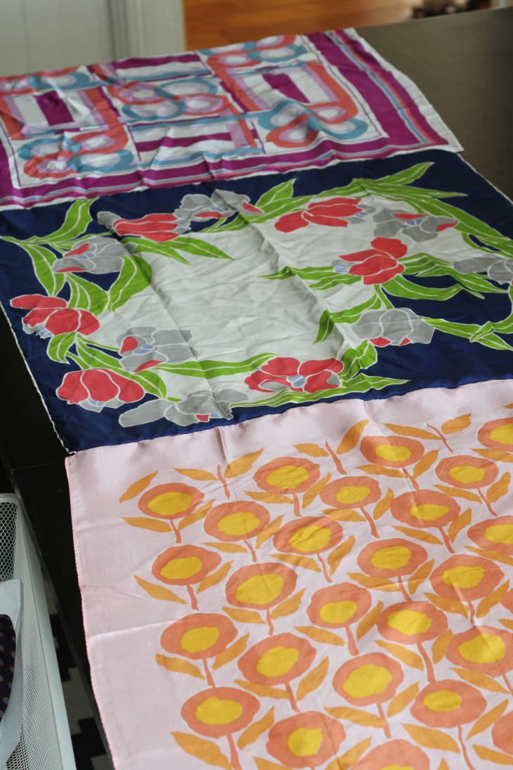 How To Make Curtains from Vintage Scarves | Apartment Therapy