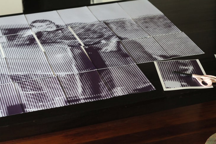 How To Use The Rasterbator to Create Large Scale Wall Art | Apartment ...