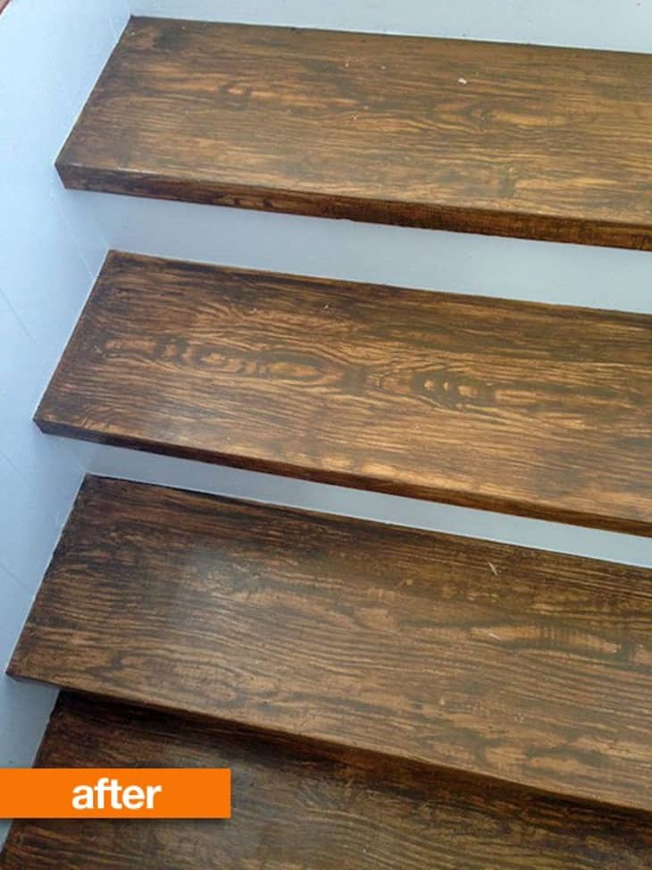 Before & After: Sarah’s Stairs Go Faux (In The Best Way Possible ...