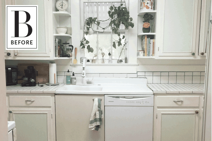 Before & After: 3 Months + $3k = One Enviable Kitchen | Apartment Therapy