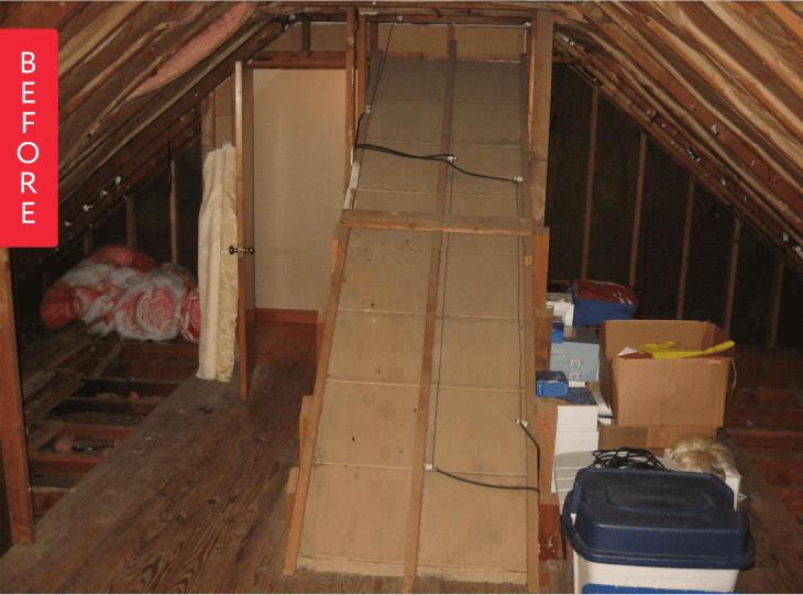 Attic Rooms Before And After