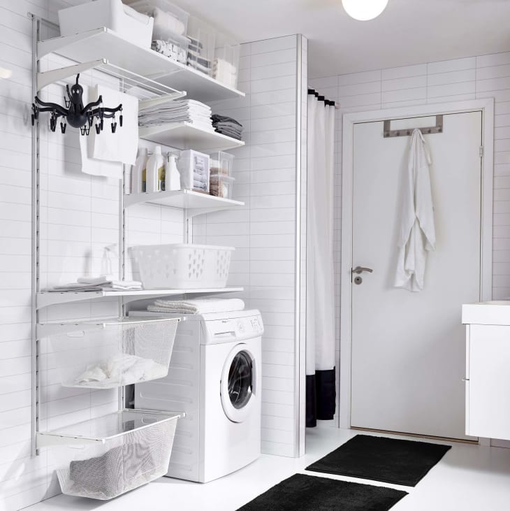 Organized Laundry Room Decor Ideas to Steal from IKEA | Apartment Therapy