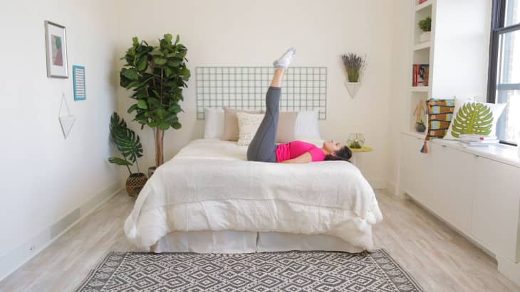 19 Bed Exercises - Workouts & Stretches to Do from Bed | Apartment Therapy