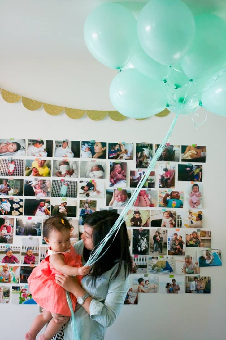 Easy Party Decor Idea: Make a Photo Wall for Under $25 | Apartment Therapy