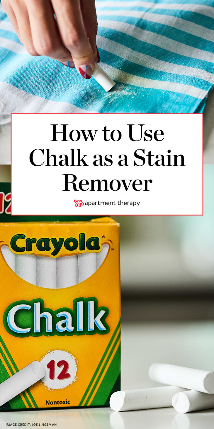 How to Get Grease Out of Clothes with Chalk | Apartment Therapy