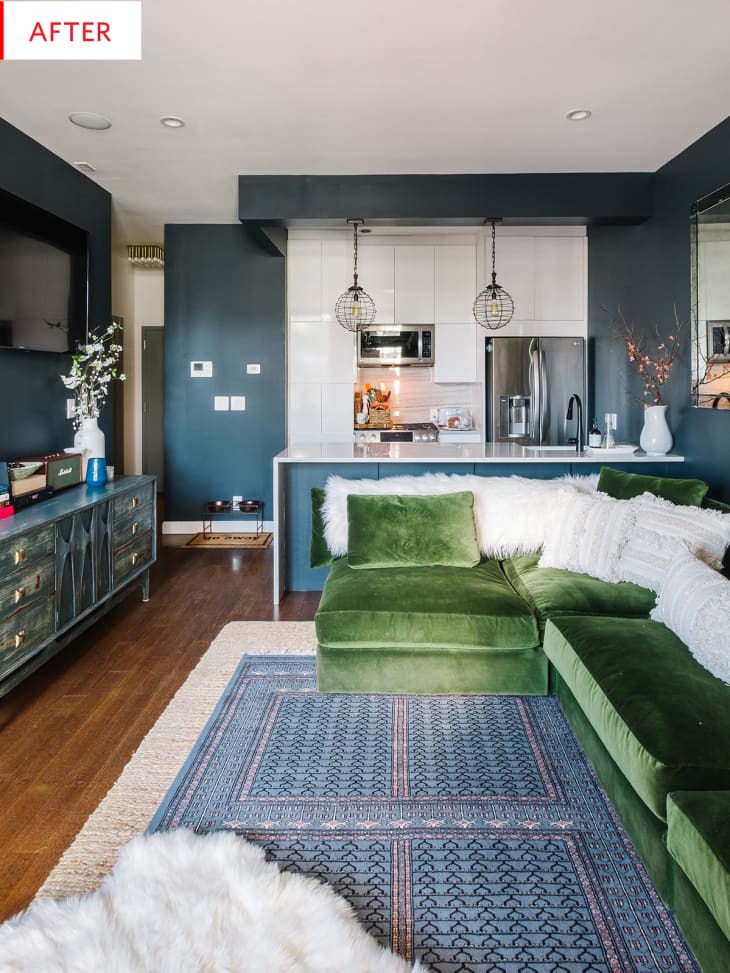 Before & After: A Newly Renovated Apartment Gets An Unbelievable Redo ...