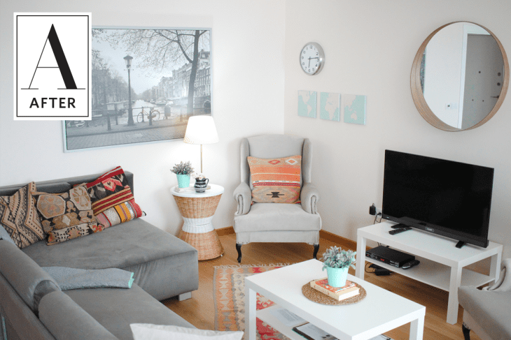 Before & After: A Bland Pre-Furnished Apartment Gets a Makeover ...