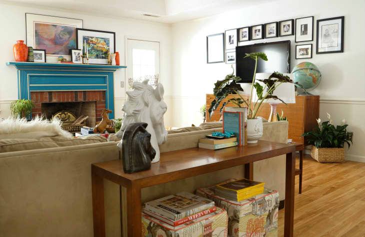 A Bright and Colorful Home Full of Rental-Friendly DIY Fixes ...