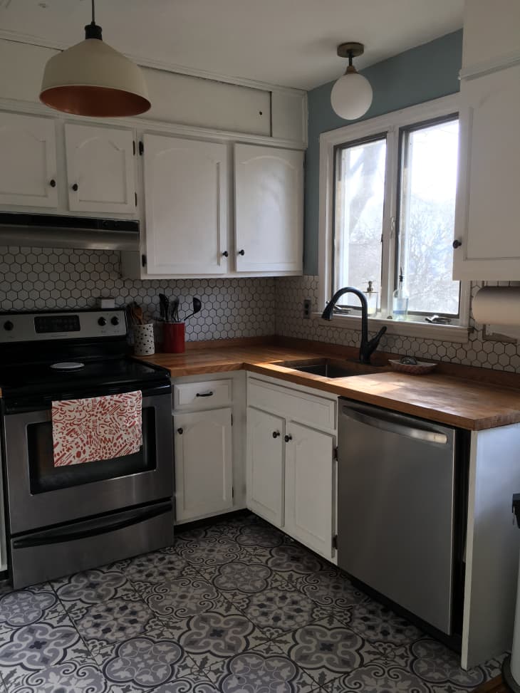 1K Budget Kitchen Facelift - Home Remodeling | Apartment Therapy