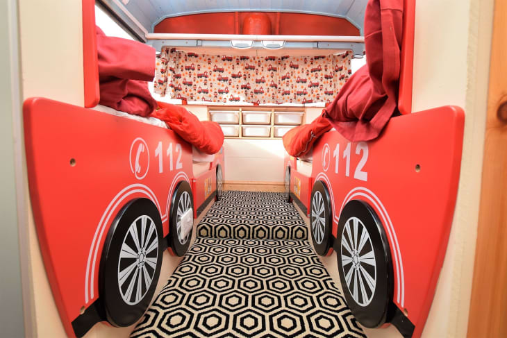 Converted Fire Truck Turned Vacation Home in the UK | Apartment Therapy