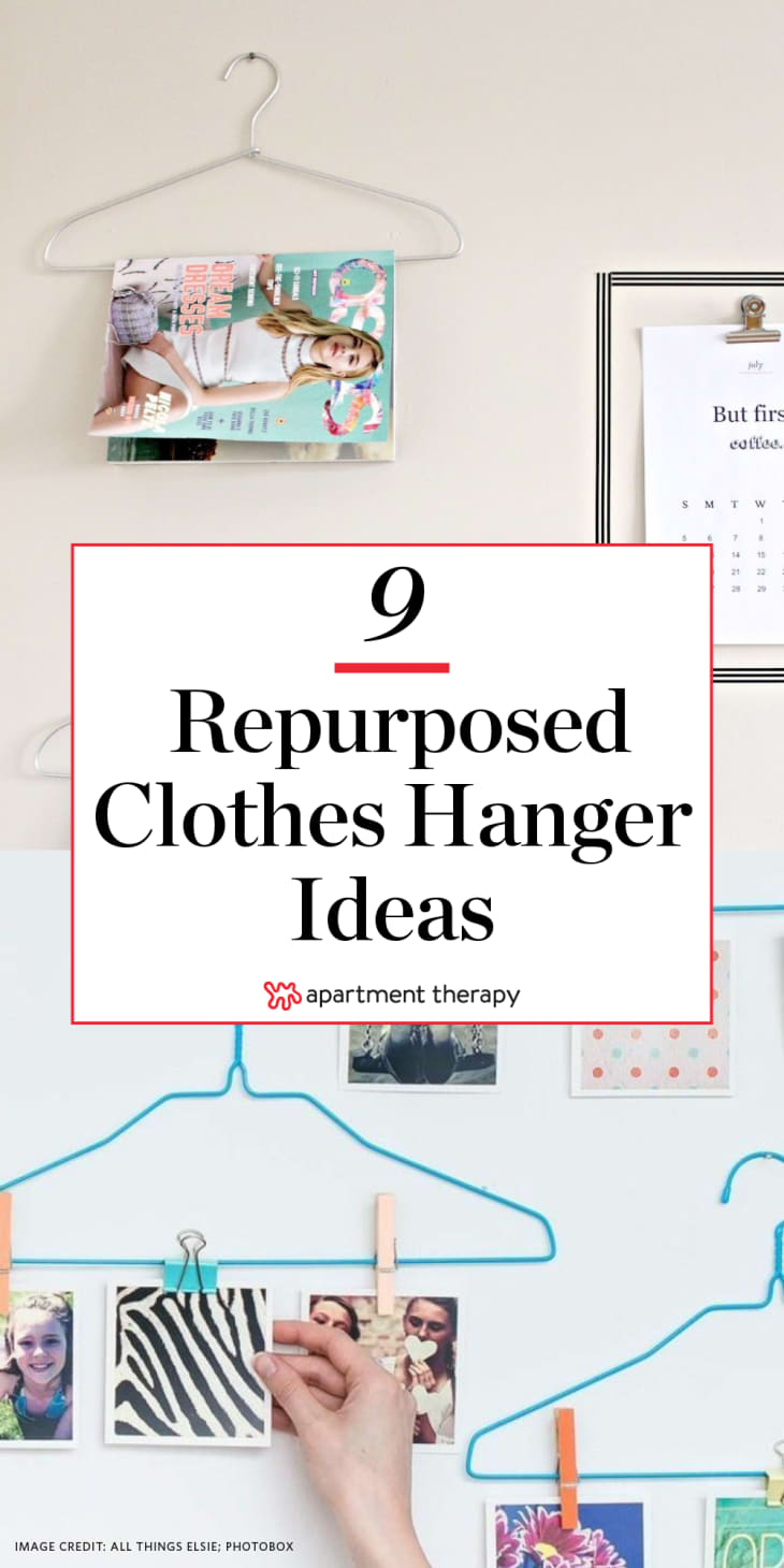 Repurposed Clothes Hangers - DIY Reuse Ideas | Apartment Therapy