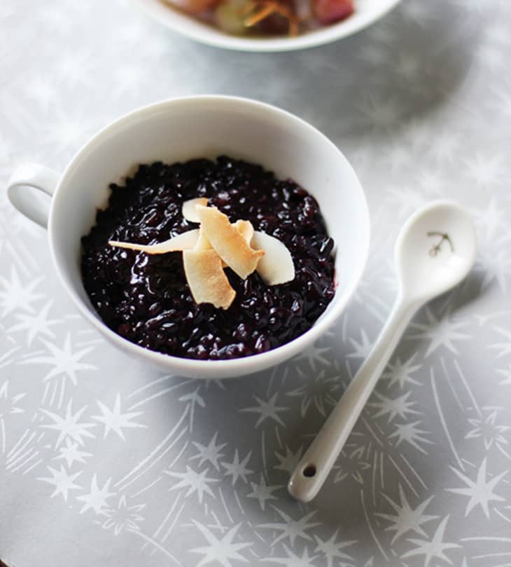 Recipe: Coconut Black Rice Pudding | Kitchn