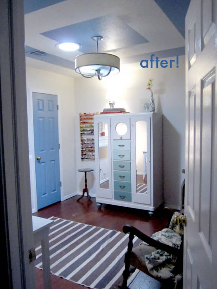 Before & After: From Extra Room to “Artist’s Dojo” | Apartment Therapy