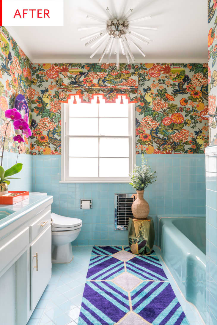 Bathroom Vintage Tile Makeover | Apartment Therapy