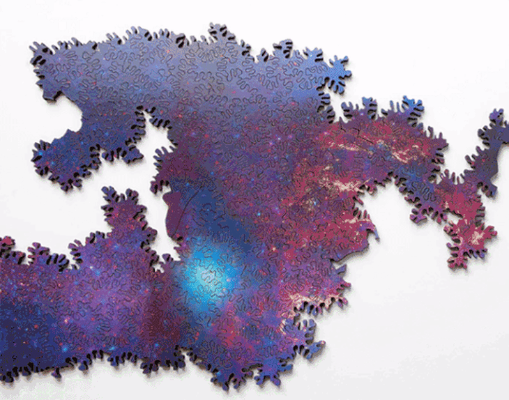 This Infinity Galaxy Puzzle Has No Beginning or End | Apartment Therapy
