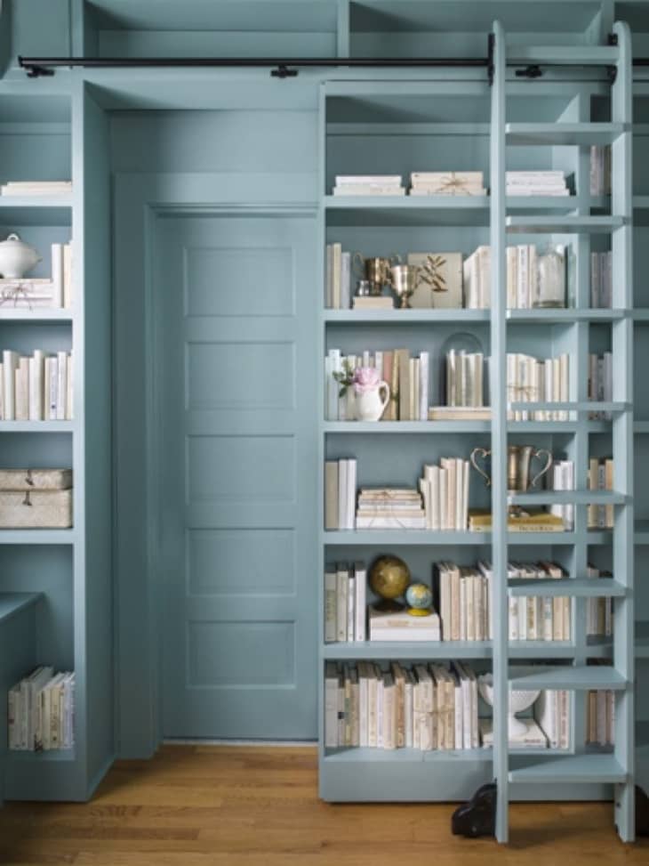 Bookcases in Bold, Surprising Colors | Apartment Therapy