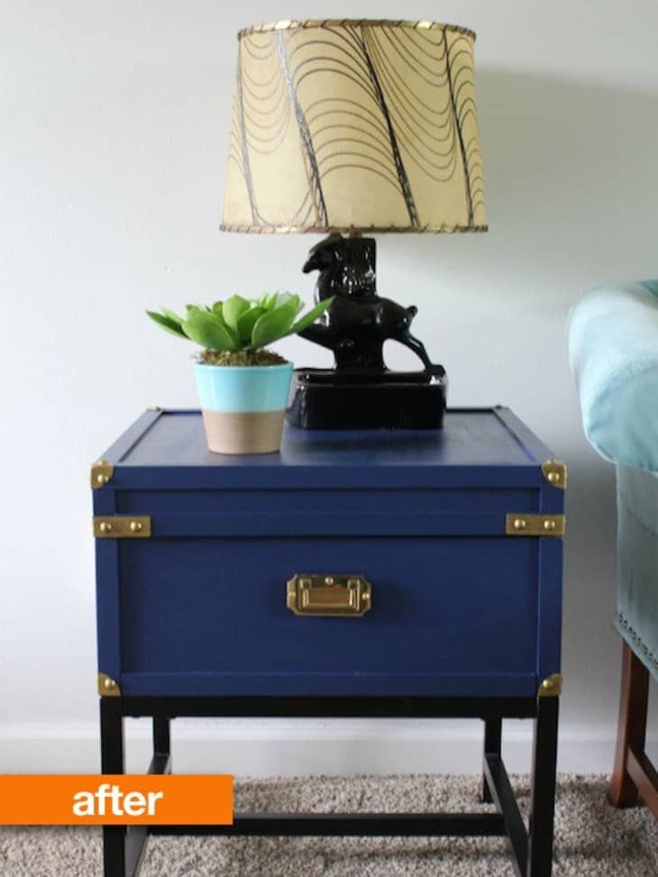 Before & After: An End Table Gets a Royal Transformation | Apartment ...