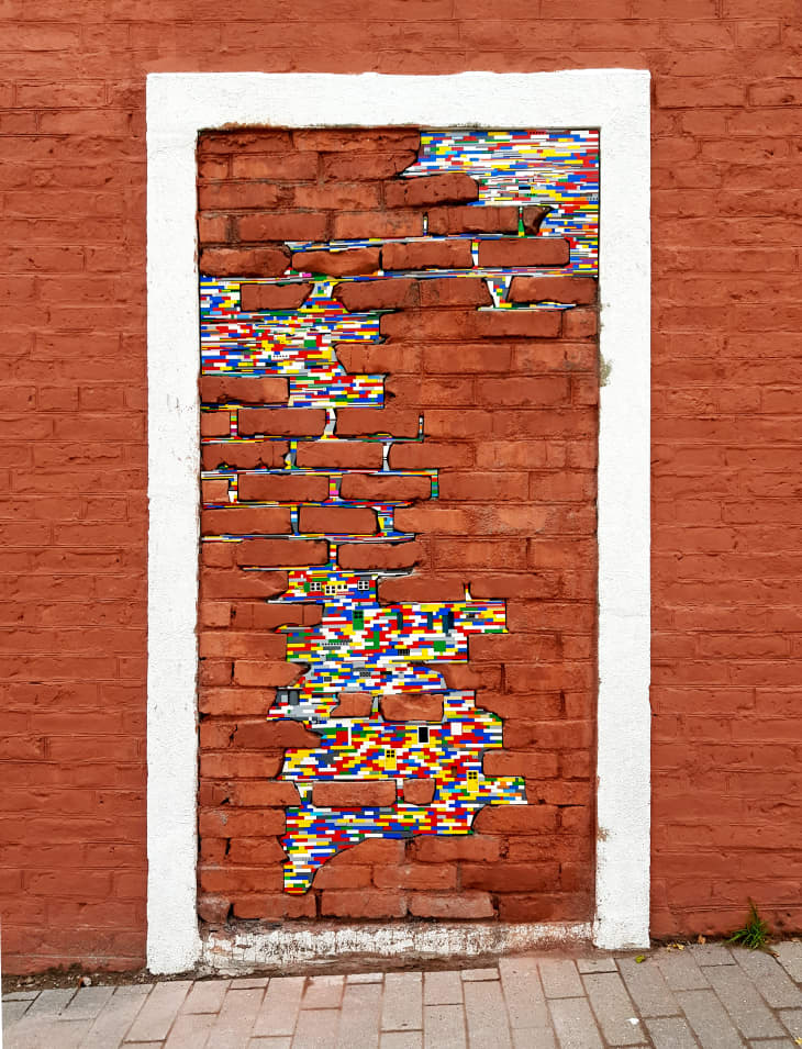 LEGO Used to Fix Buildings Around the World | Apartment Therapy