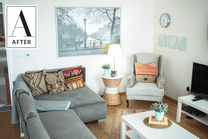 Before & After: A Bland Pre-Furnished Apartment Gets a Makeover ...