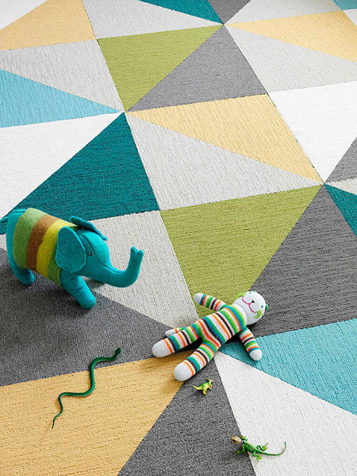 Carpet Tiles: Unique Patterns and Installation Ideas | Apartment Therapy