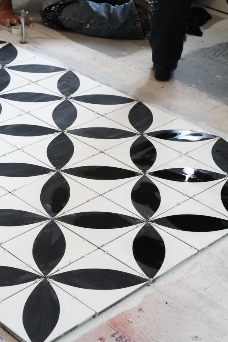 Remodeling Tips: Installing Encaustic Cement Tile | Apartment Therapy