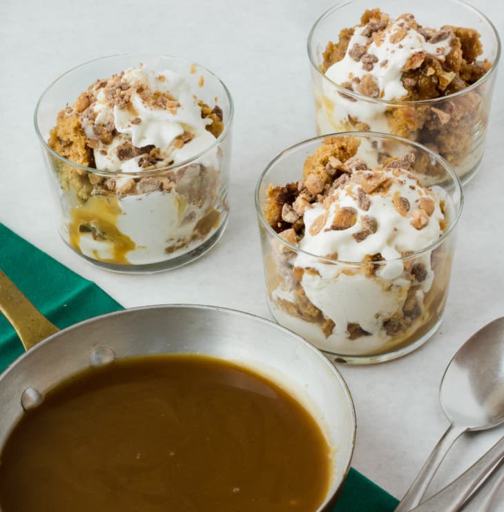 Recipe: Sticky Toffee Pudding Sundaes | The Kitchn