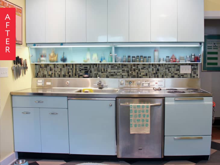 Before & After: A Gleaming 1950s General Electric “Wonder Kitchen ...