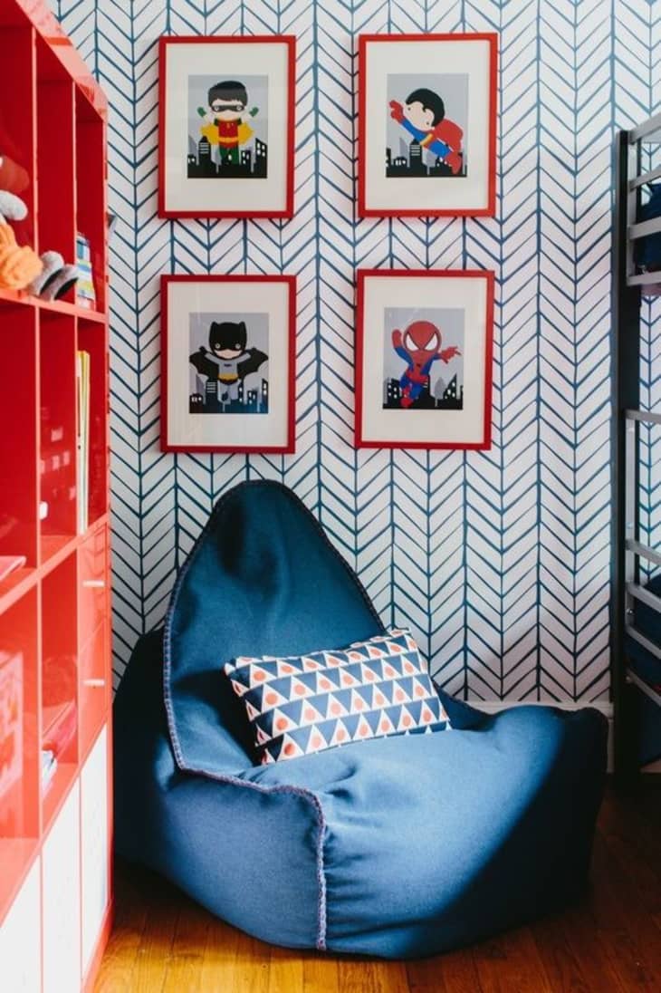 Red and Blue Room Design Ideas - Red and Blue Decor | Apartment Therapy