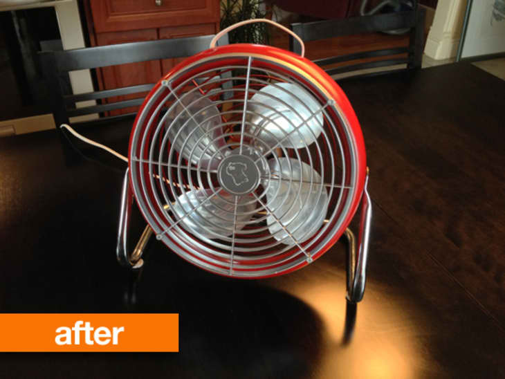 Before & After: Jérémy’s Painted Vintage Fan | Apartment Therapy