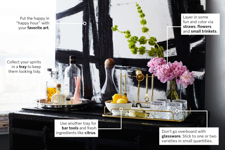 How to Style the Perfect Bar | Apartment Therapy