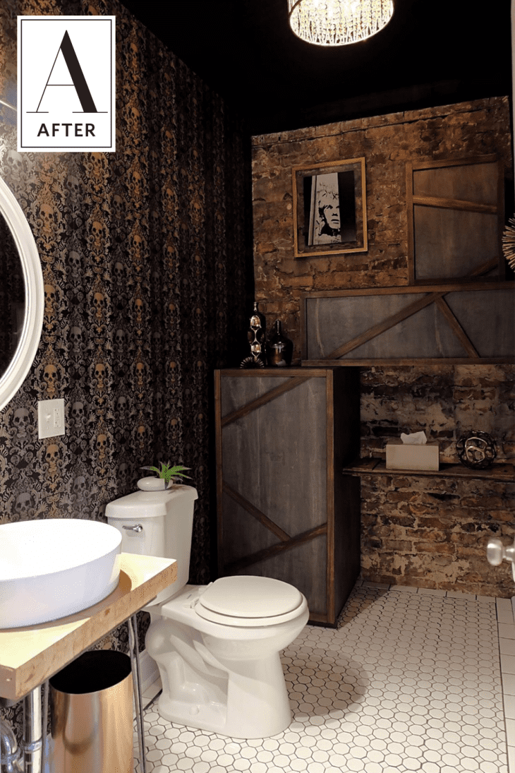 Before & After: A $1K Bathroom Makeover | Apartment Therapy