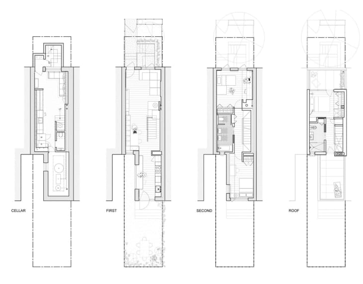 This Newly Renovated House is Only Eleven Feet Wide | Apartment Therapy