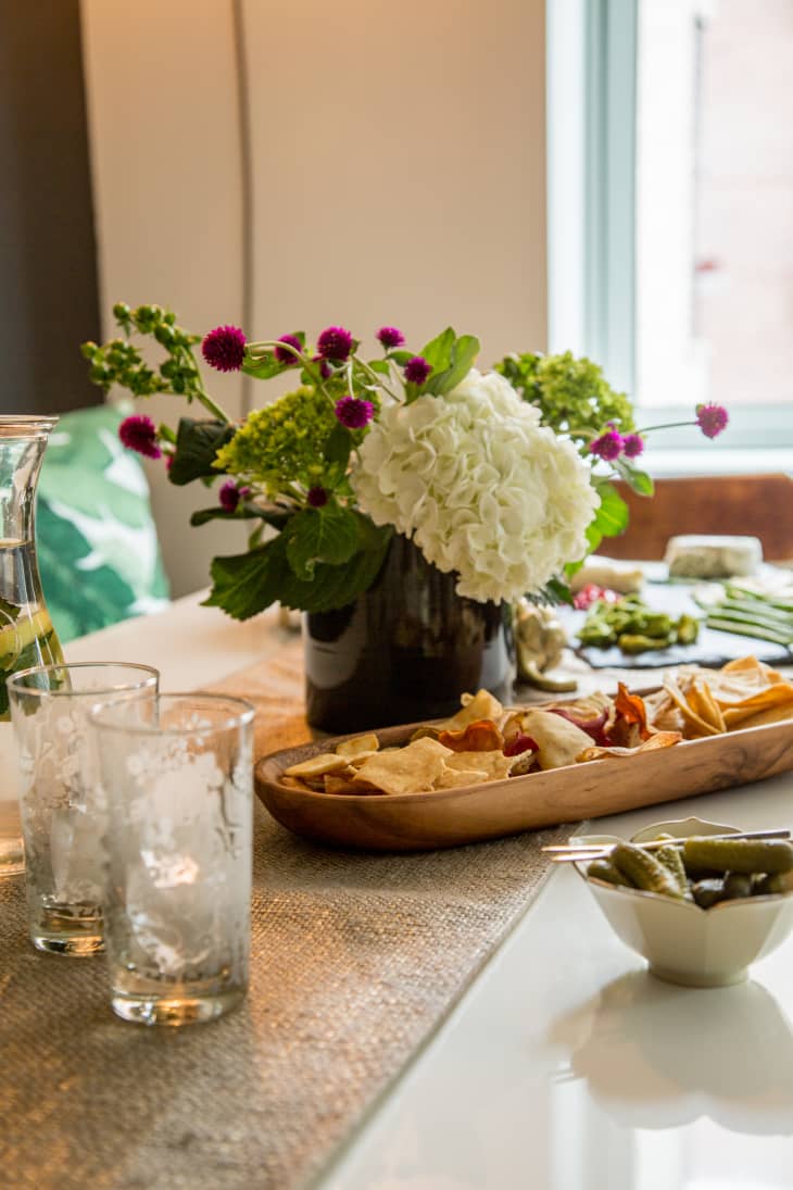 Small Space Studio Apartment Party & Entertaining Tips | Apartment Therapy