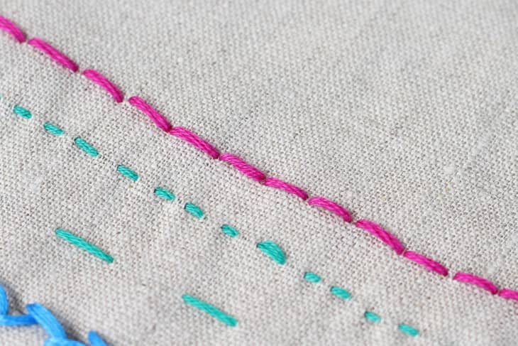 How to Sew Basic Stitches: 6 Stitch Photo Tutorials | Apartment Therapy